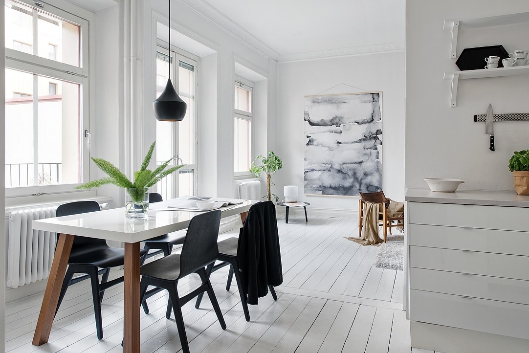 Black and white floors - COCO LAPINE DESIGNCOCO LAPINE DESIGN